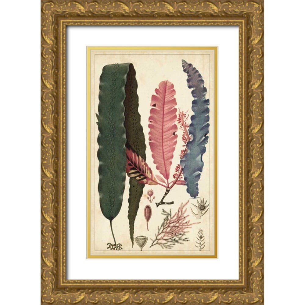 Turpin 10x14 Gold Ornate Wood Framed with Double Matting Museum Art ...