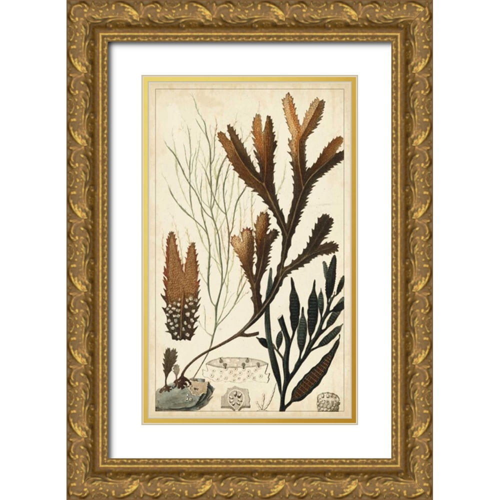 Turpin 10x14 Gold Ornate Wood Framed with Double Matting Museum Art ...