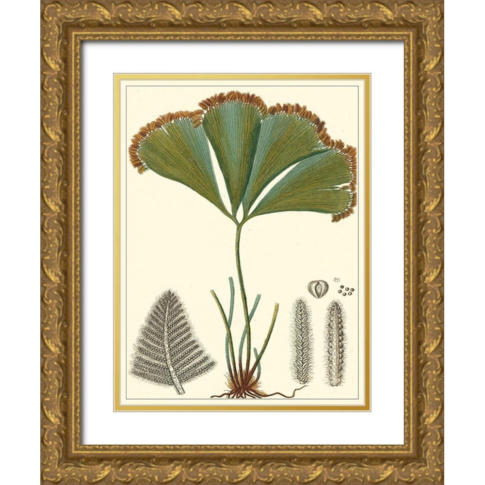 Turpin 12x14 Gold Ornate Wood Framed with Double Matting Museum Art ...