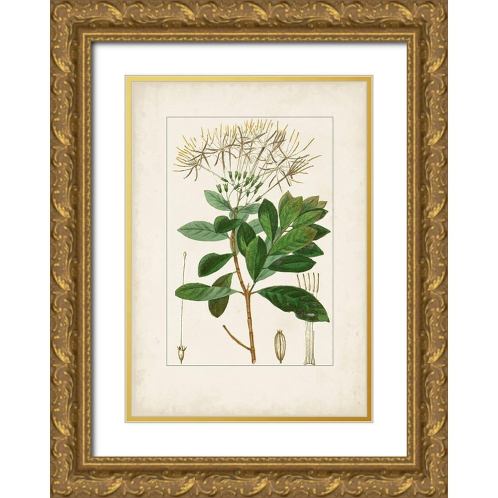 Turpin 14x18 Gold Ornate Wood Framed with Double Matting Museum Art ...