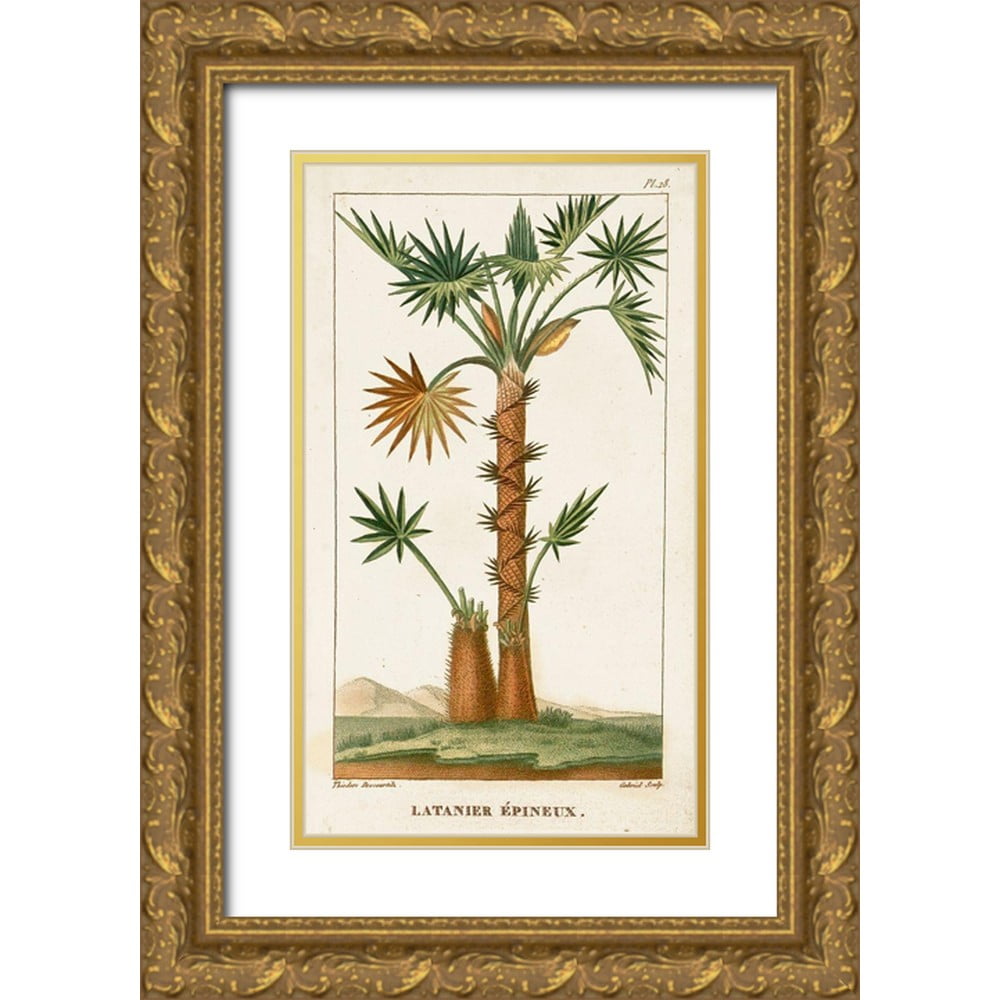 Turpin 20x32 Gold Ornate Wood Framed with Double Matting Museum Art ...