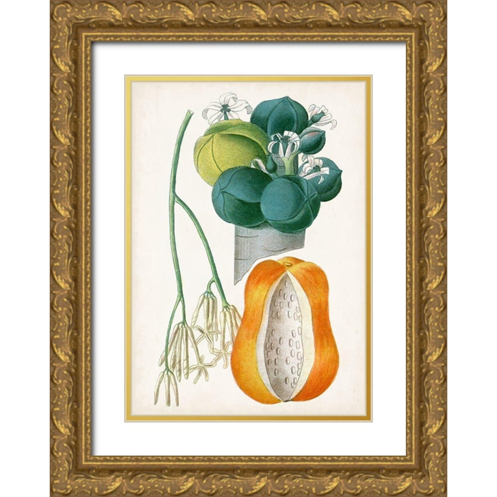 Turpin 24x32 Gold Ornate Wood Framed with Double Matting Museum Art ...