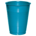 Turquoise Blue 16 oz Plastic Cups for 60 Guests - Walmart.com