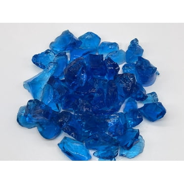 AZ Patio Heaters Recycled Fire Pit Fire Glass in Amber - Walmart.com