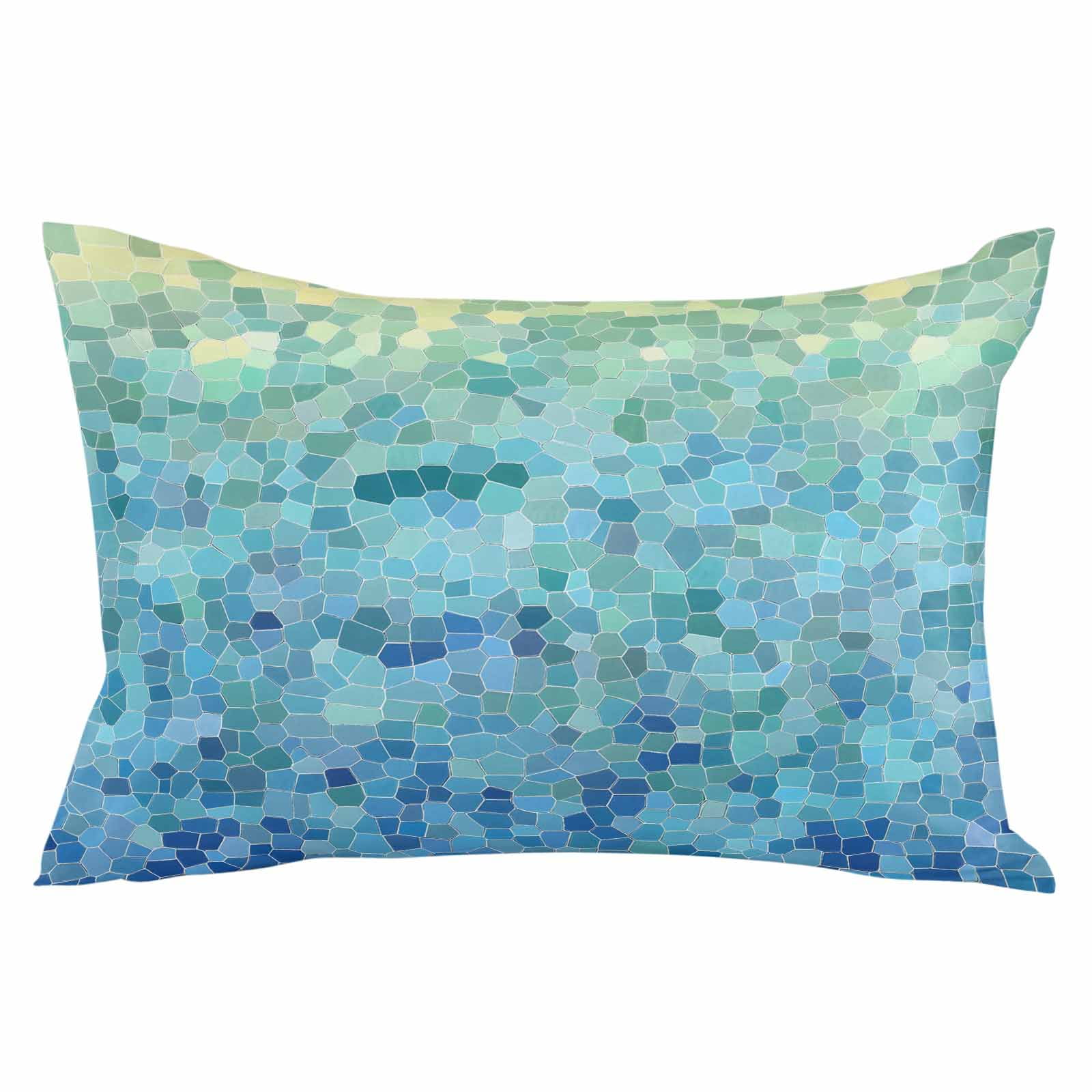 Turquoise Blue Teal Throw Pillow Cover 20 x 26 Inch Decorative Pillow ...