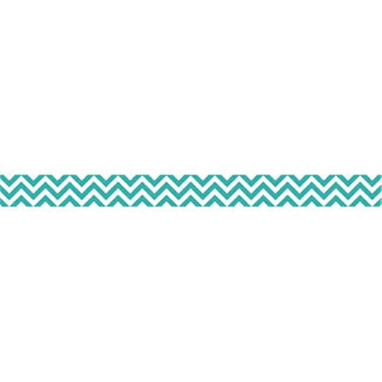 Turquoise Chevron Border - Walmart.com