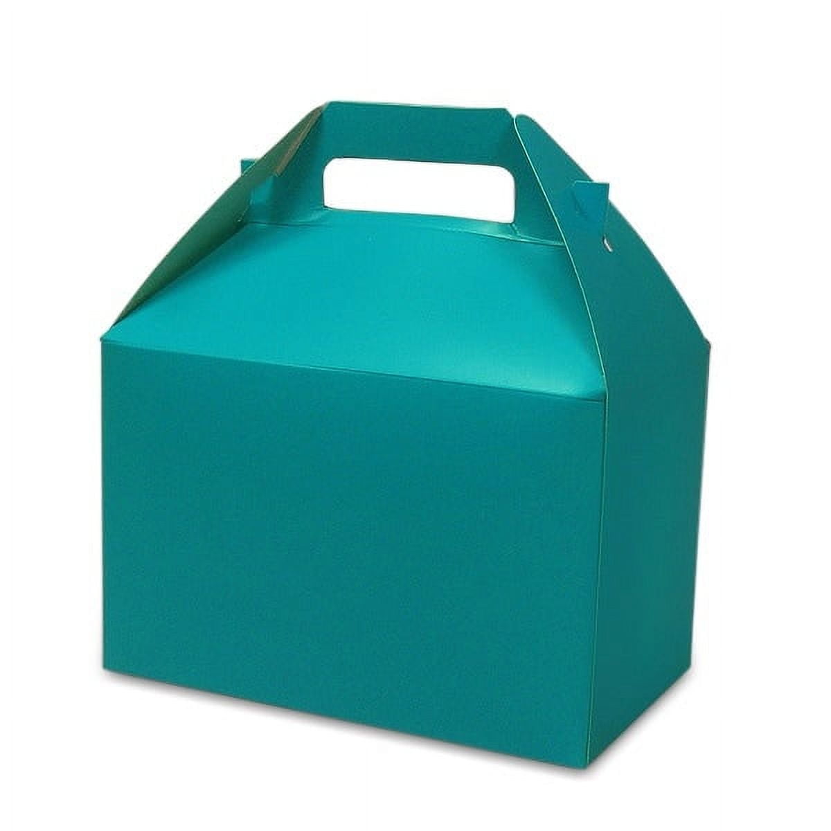 Turquoise Gable Boxes 8 X 4-7/8 X 5-1/4 | Quantity: 10 Width 4 7/8 by ...