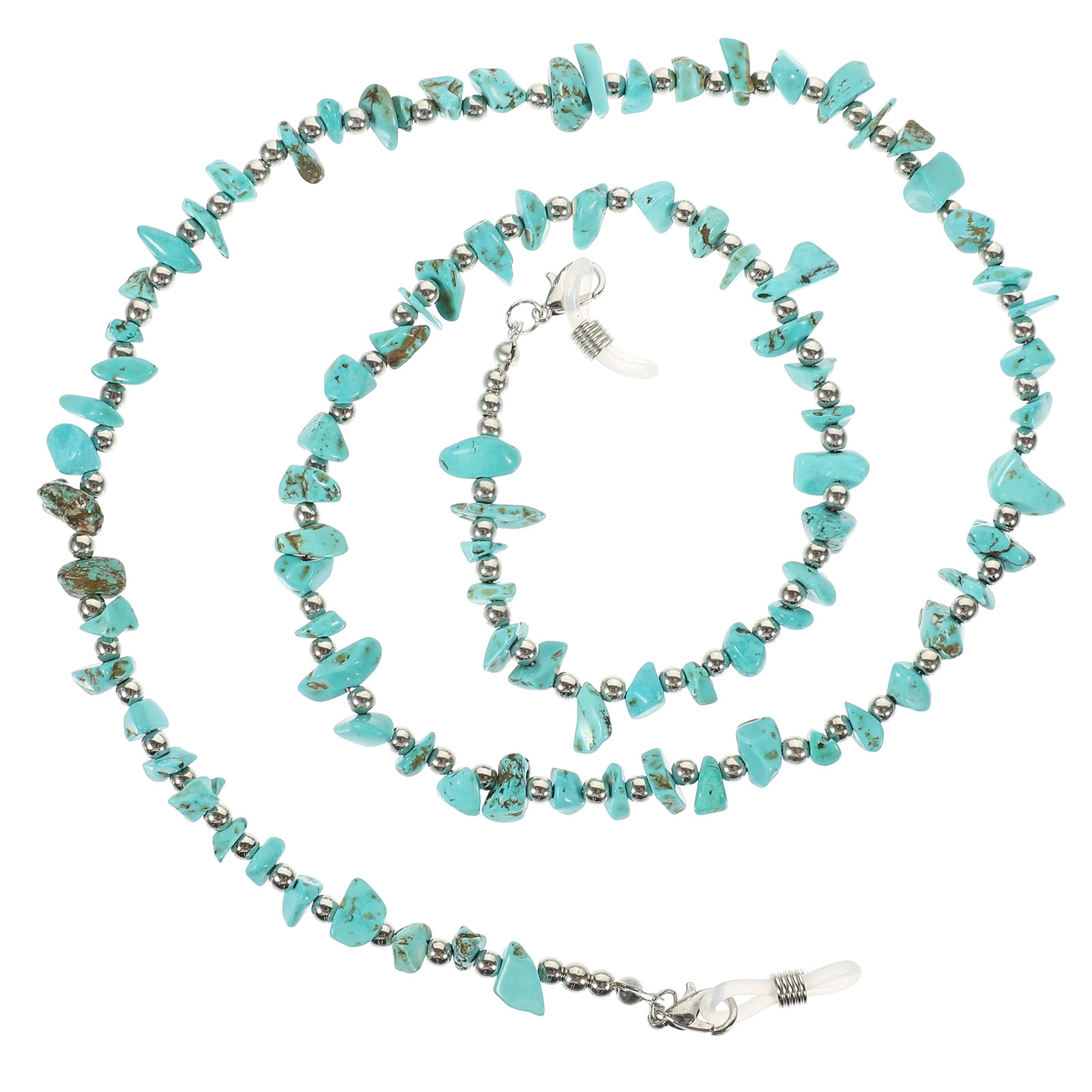 Turquoise Glasses Chain Lanyards for Eyeglass Accessories Mouth Cover ...