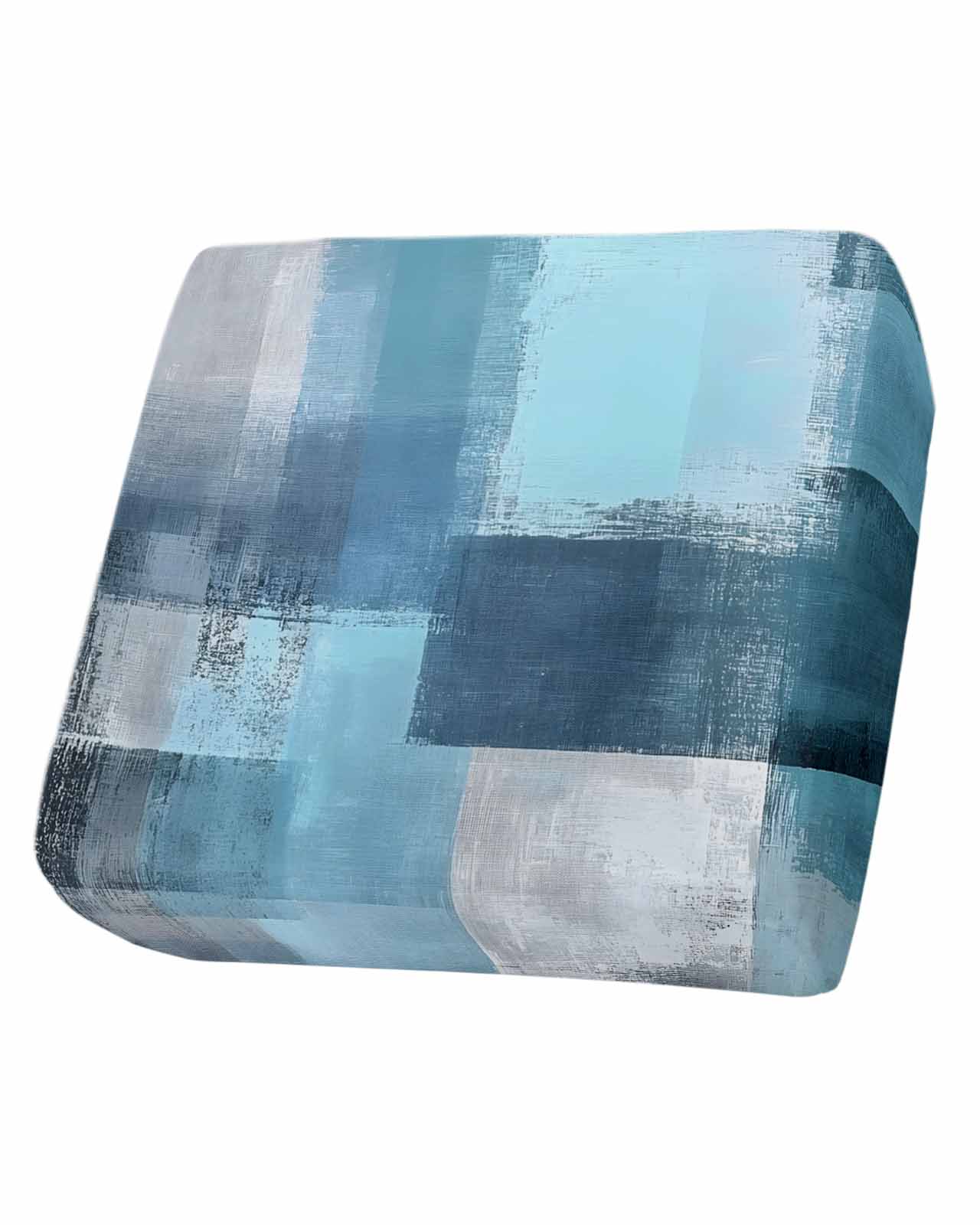 Turquoise Grey Sofa Couch Cushion Covers Washable, Removable ...