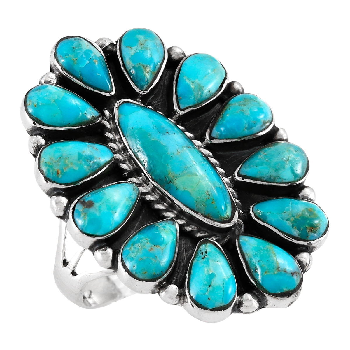 Turquoise Jewelry Ring for Women Sterling Silver 925 | Turquoise ...
