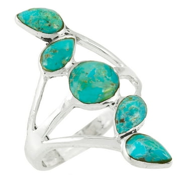 Turquoise Jewelry Ring for Women Sterling Silver 925 | Turquoise ...