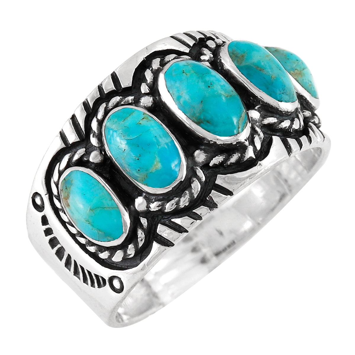 Turquoise Jewelry Ring for Women Sterling Silver 925 | Turquoise ...