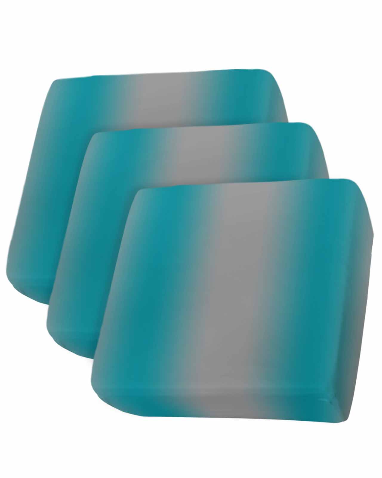 Turquoise Ombre Sofa Couch Cushion Covers Washable, Removable ...