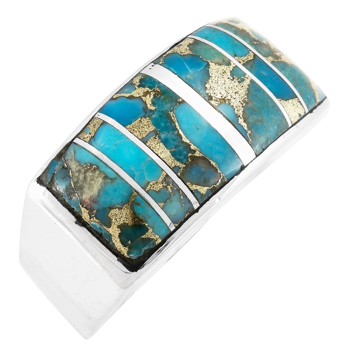 Turquoise Ring for Men or Women Sterling Silver 925 | Turquoise Network ...