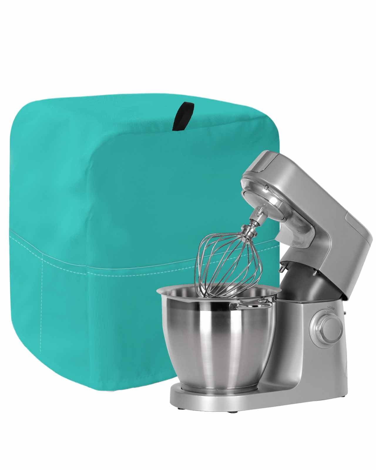 Turquoise Stand Mixer Dust Cover with Storage Pocket & Handles, Modern ...