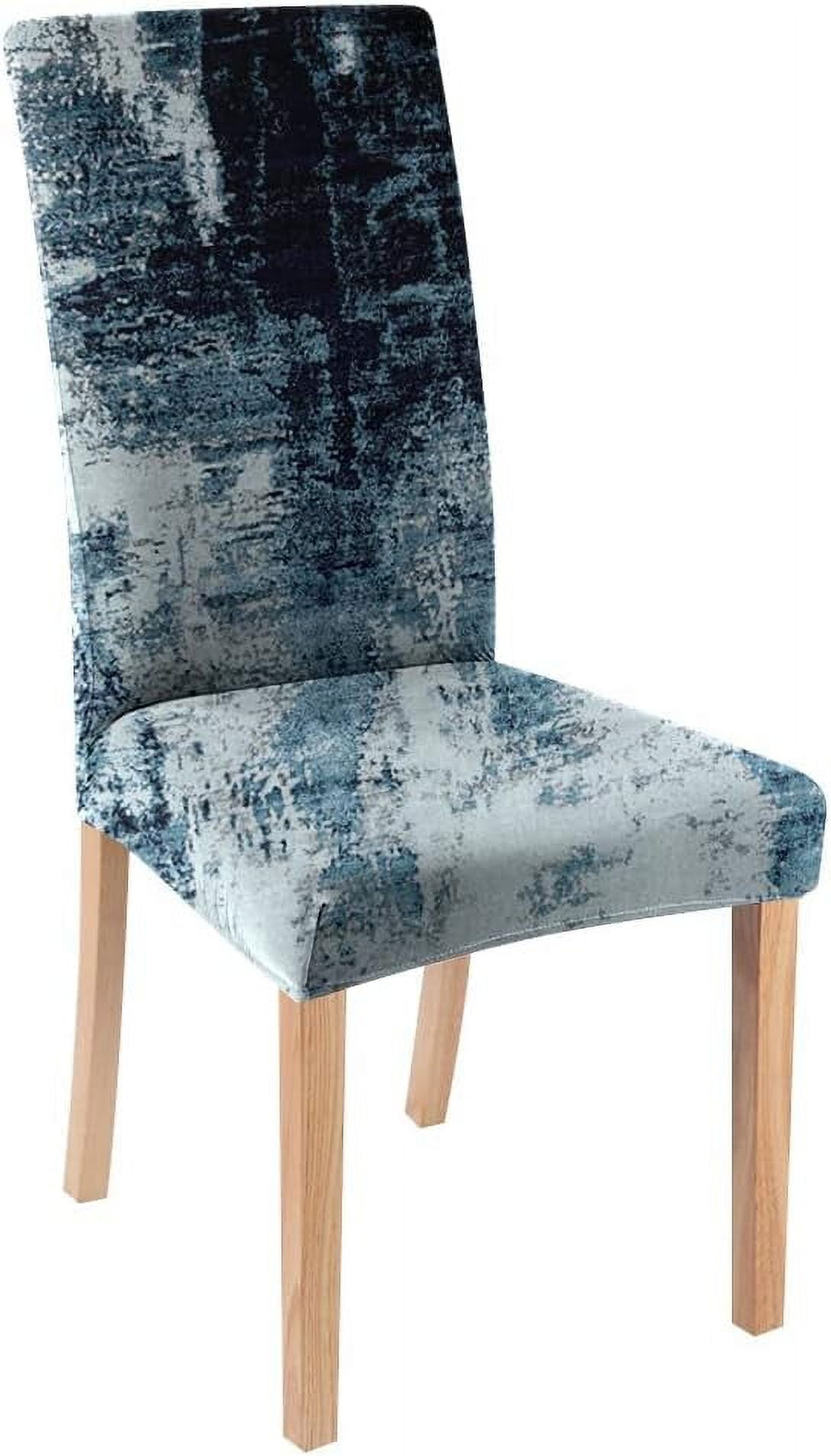 Turquoise Teal Chair Covers Dining Chair Cover Stretch Dining Chair ...