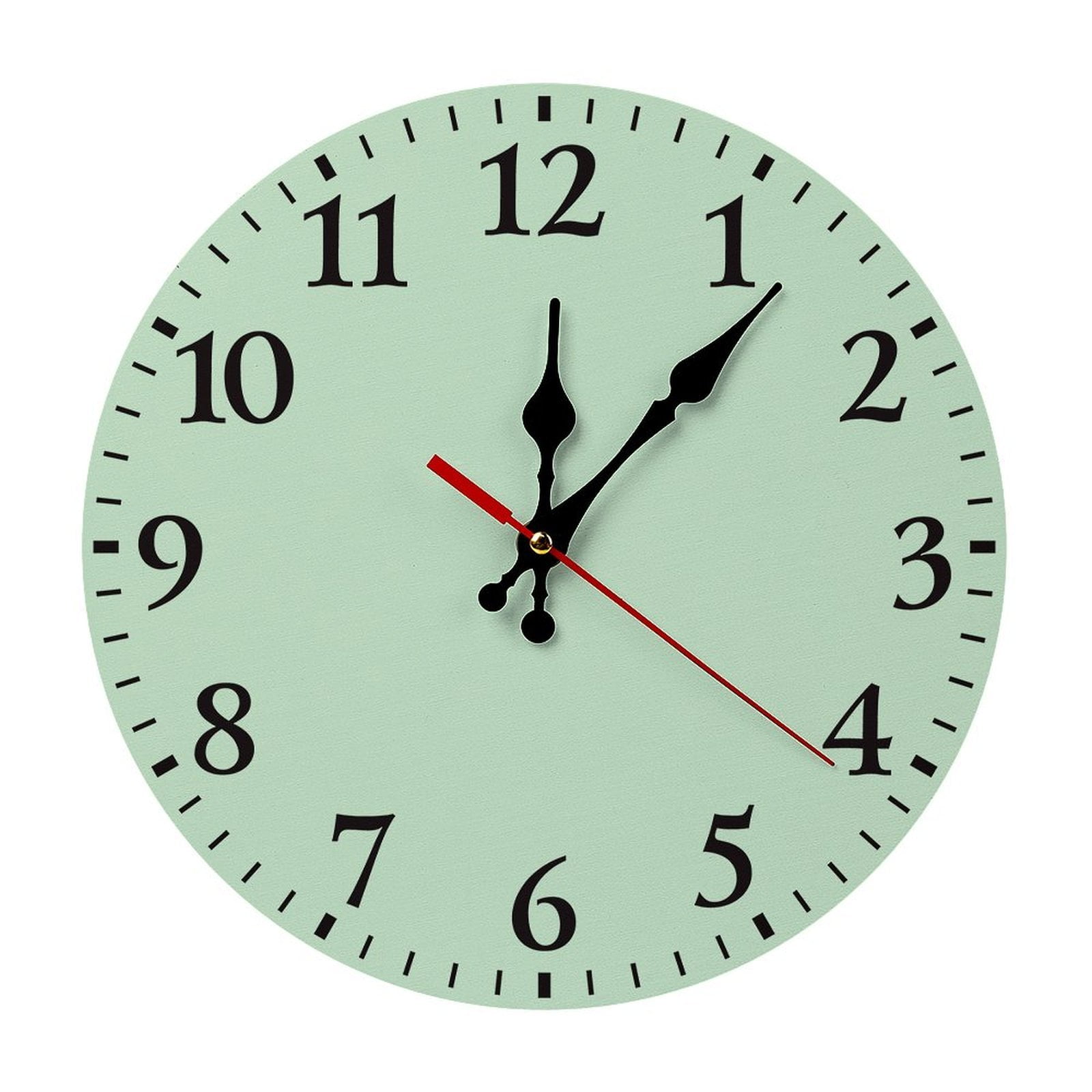 Turquoise Wall Clock Modern Design Clocks Wall Hanging Home Office ...