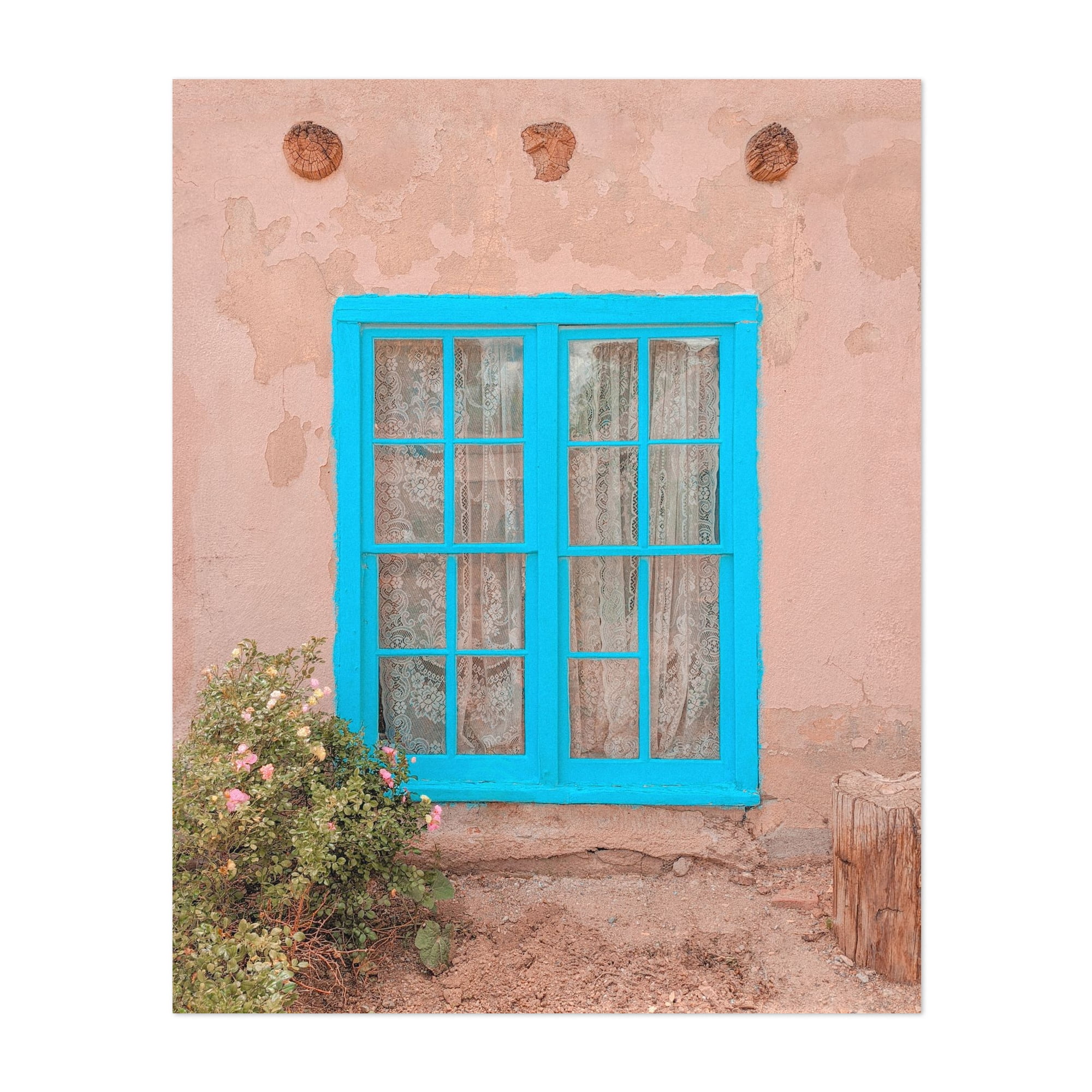 Turquoise Window - Taos, New Mexico - Taos New Mexico Photography ...