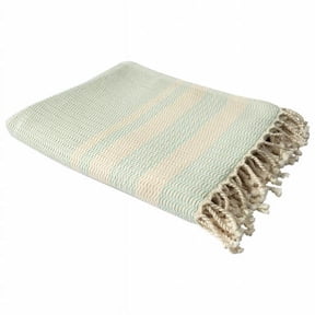 Turquoise Blanket Throw