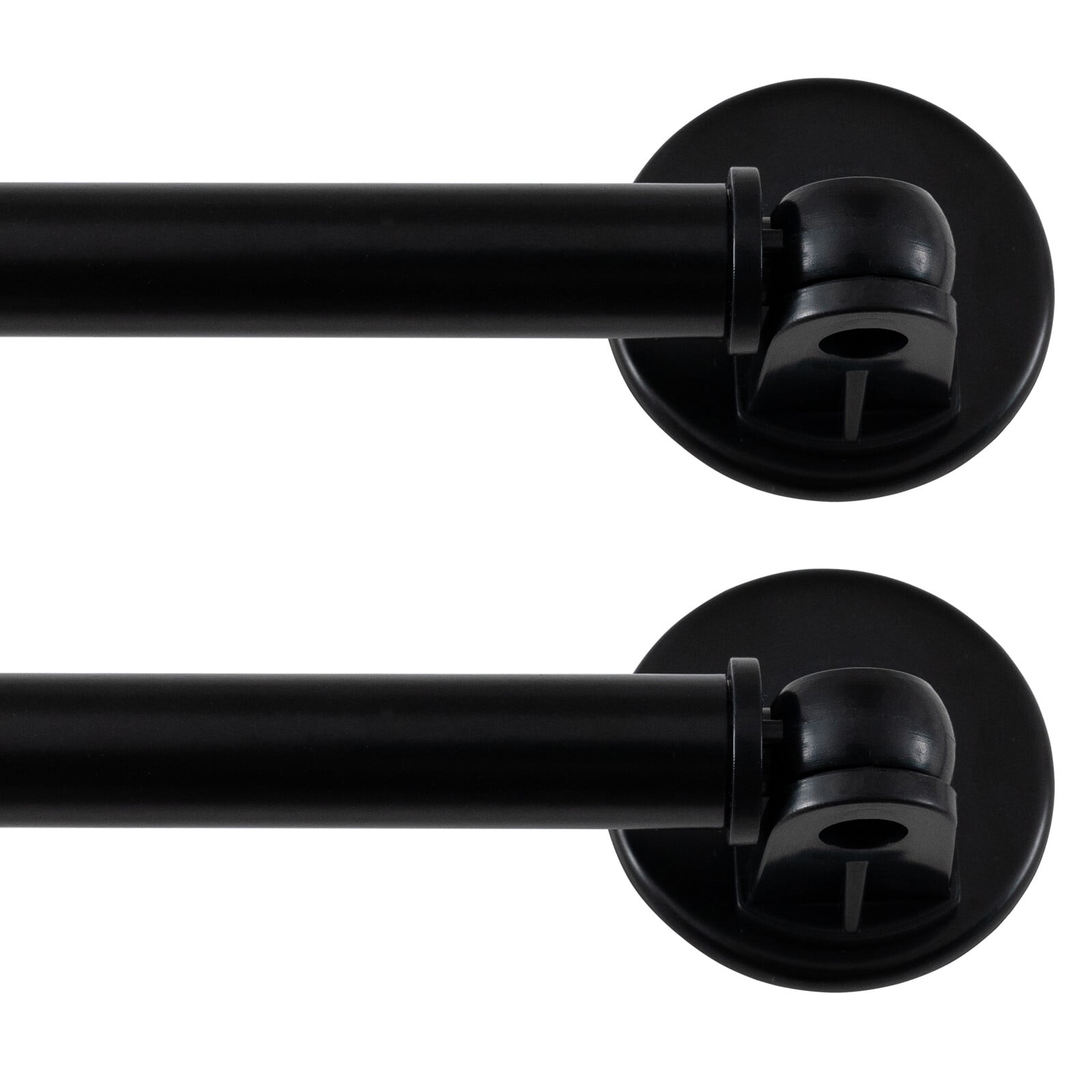 Turquoize 2 Pack Adjustable Magnetic Curtain Rods 16 to 28 inch Multi ...