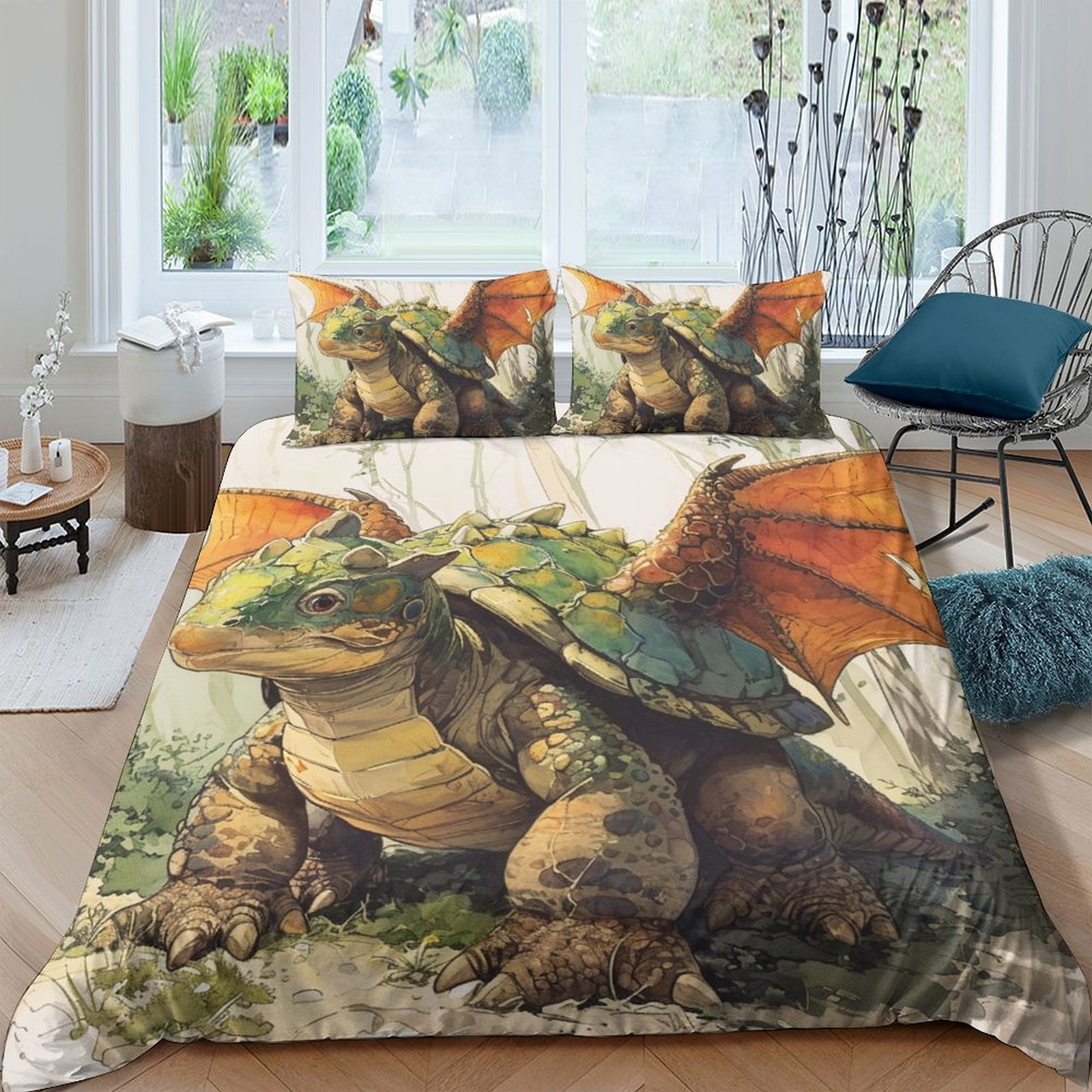 Turtle 3D Printed Quilt Cover Duvet Cover Comforter Covers Bedding Set ...