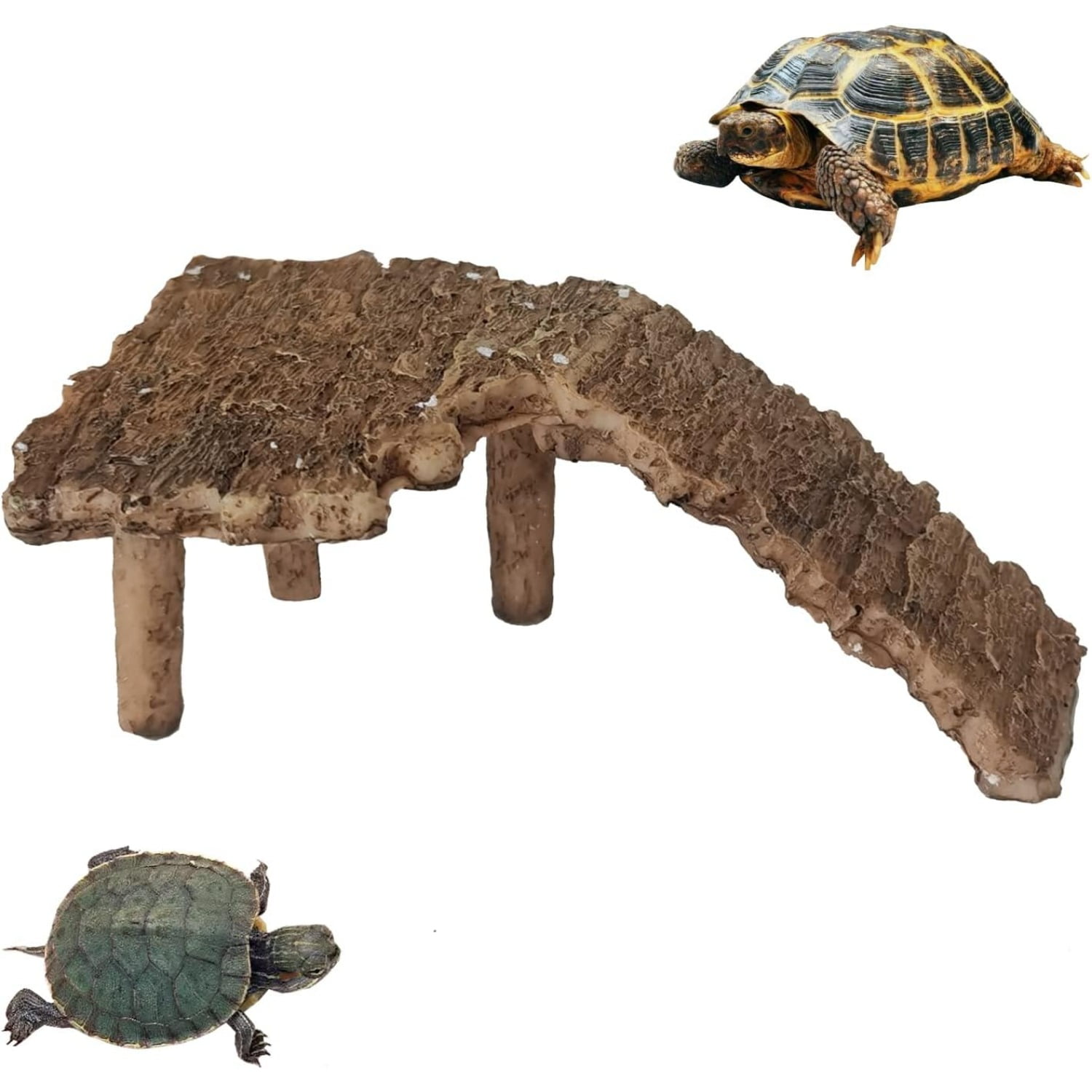 Turtle Basking Platform Dock Resin Climbing for Frog Lizard - Walmart.com