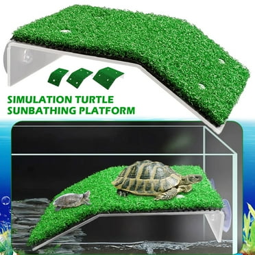 Penn-Plax Reptology Turtle Topper – Above Tank Basking Platform that ...