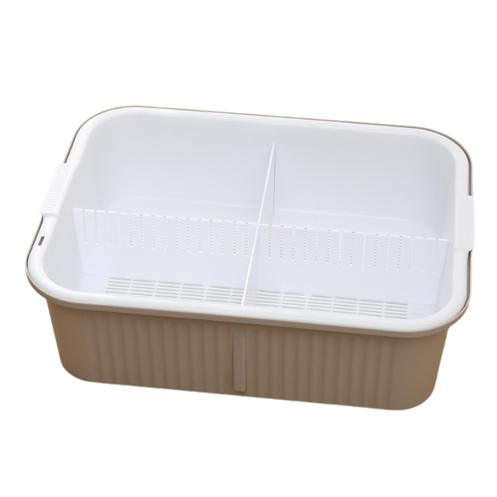 Turtle Bathing Tub Tortoise Case Amphibian Enclosure with Easy Water ...
