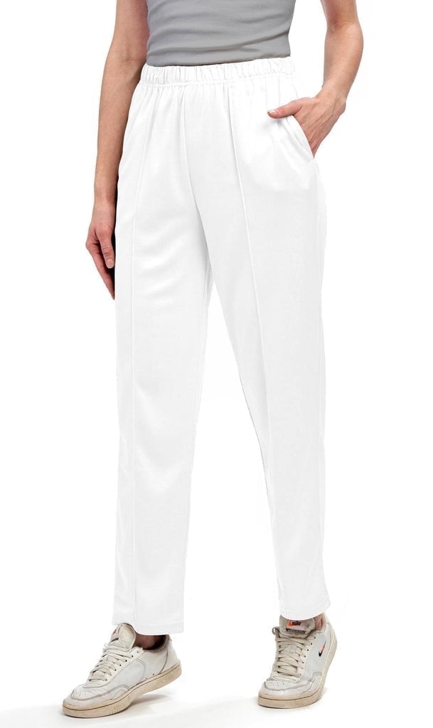Turtle Bay Women's Polyester Casual Classic Knit Pants - Elastic Waist ...