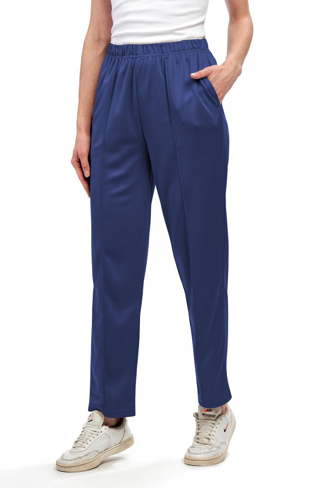 Turtle Bay New York Women's Classic Polyester Knit Pants - Elastic ...