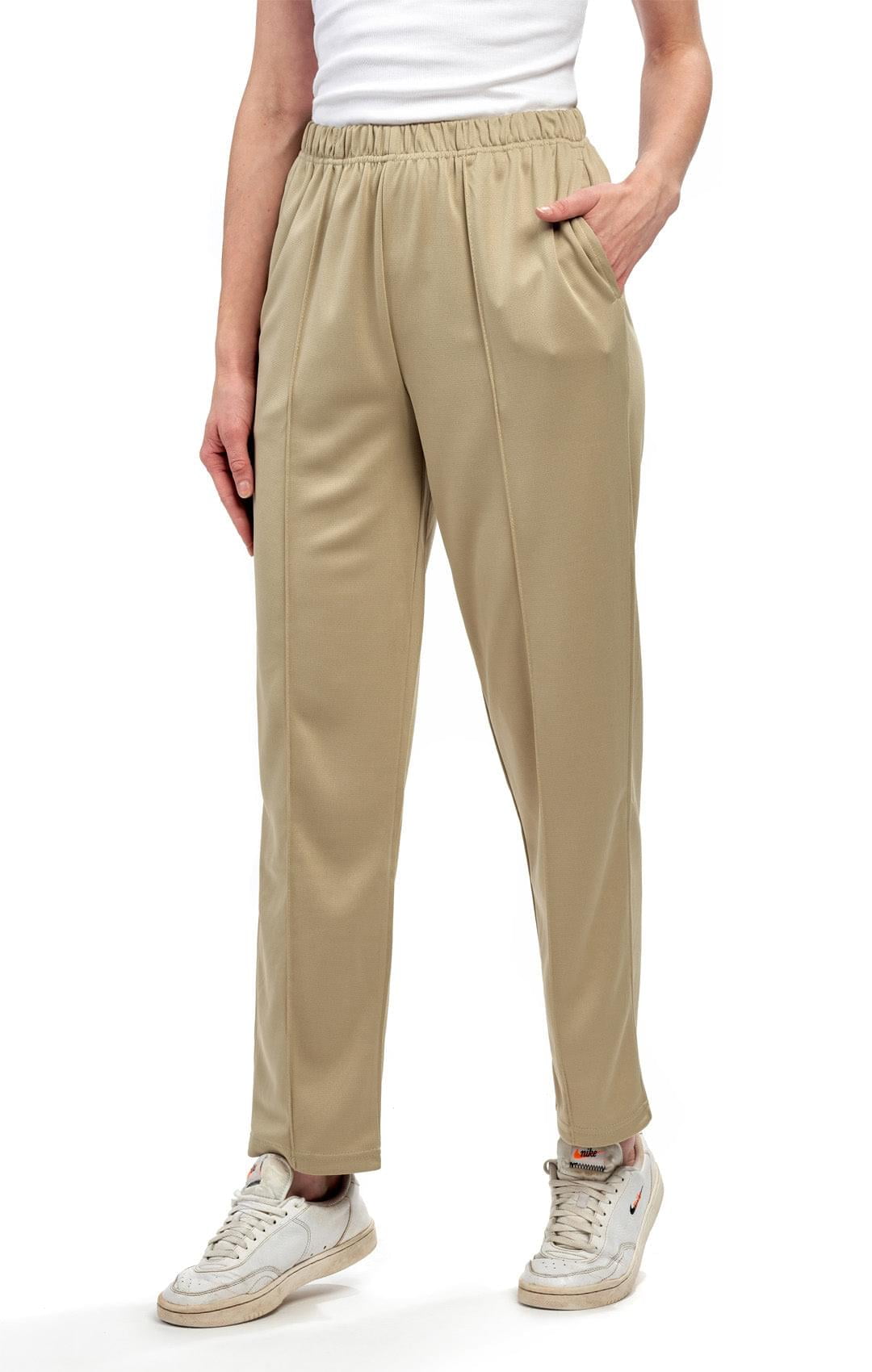 Chic Women's Easy Fit Elastic Waist Pull On Pant - Walmart.com