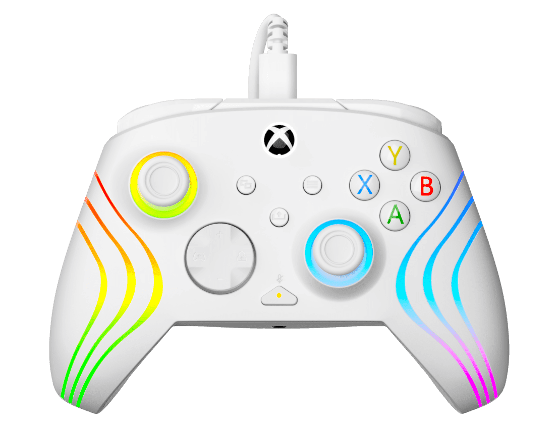 Turtle Beach Afterglow Wave Wired RGB Gaming Controller (White) for ...