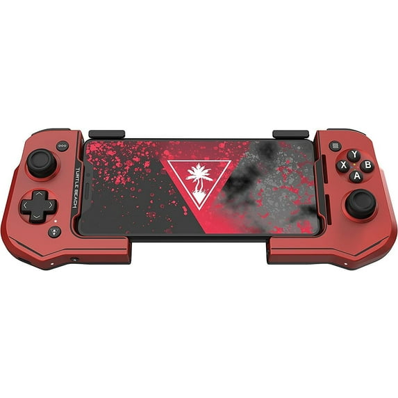 Turtle Beach Atom Game Controller, Android Phones, Red, Low Latency Bluetooth, Ergonomic Design ...