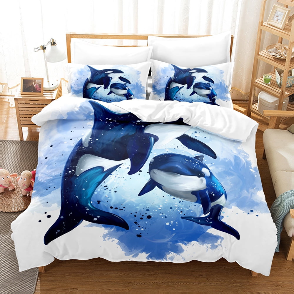 Turtle Bedding Set Nautical Coastal Bedding,Sea Turtle Comforter Cover ...