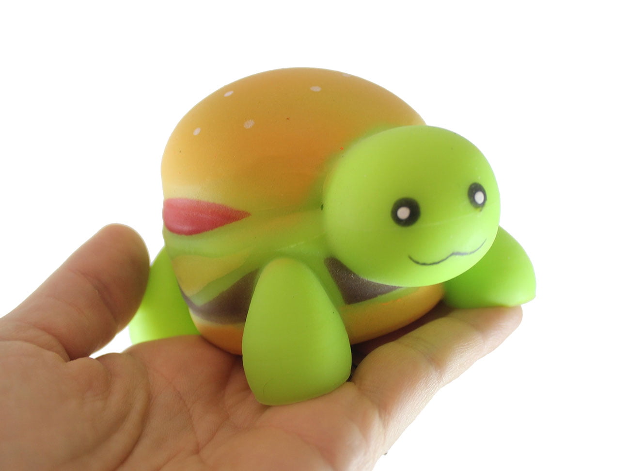 Turtle Burger Squishy Squeeze Stress Ball Soft Doh Filling - Like ...