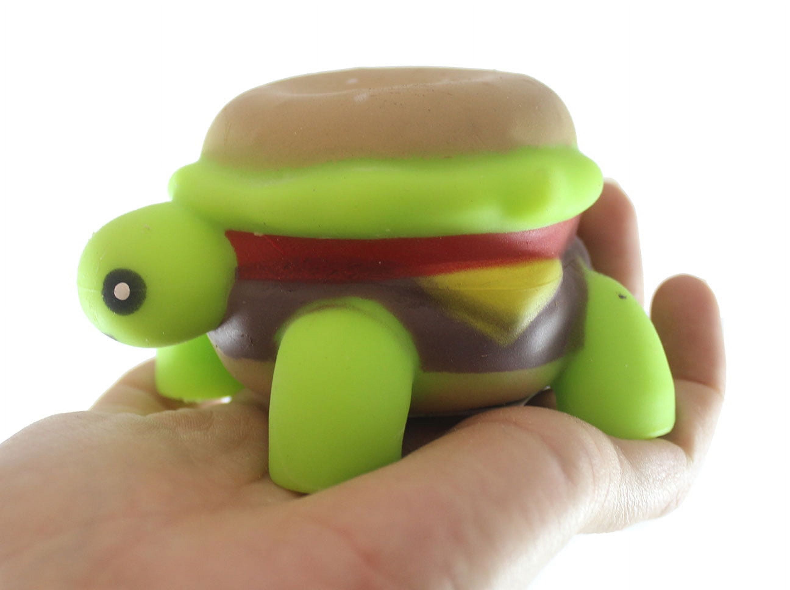 Turtle Burger Squishy Squeeze Stress Ball Soft Doh Filling - Like ...