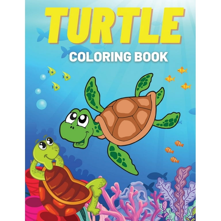 turtle coloring pages for toddlers