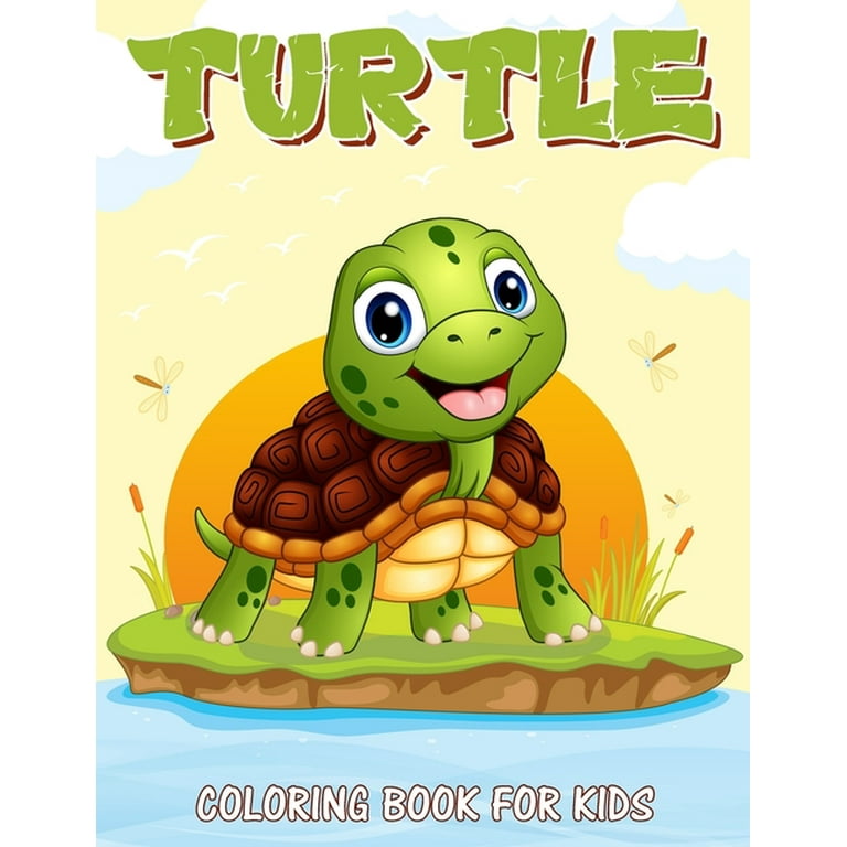 tortoise coloring pages for kids