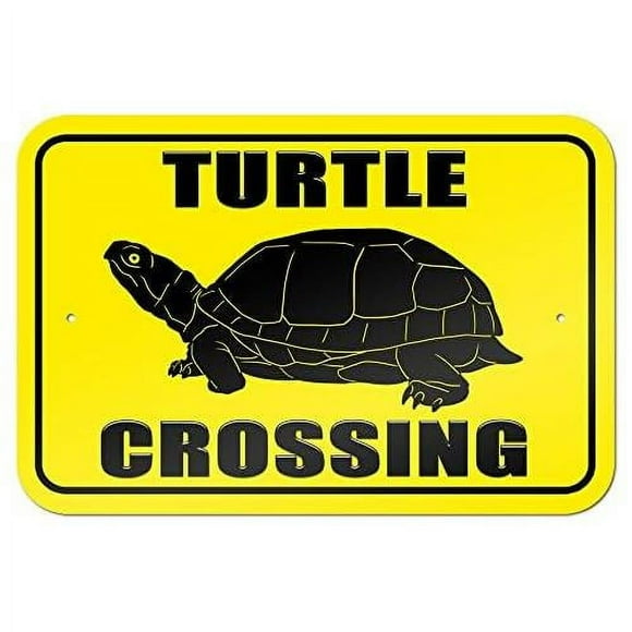 Turtle Crossing Sign