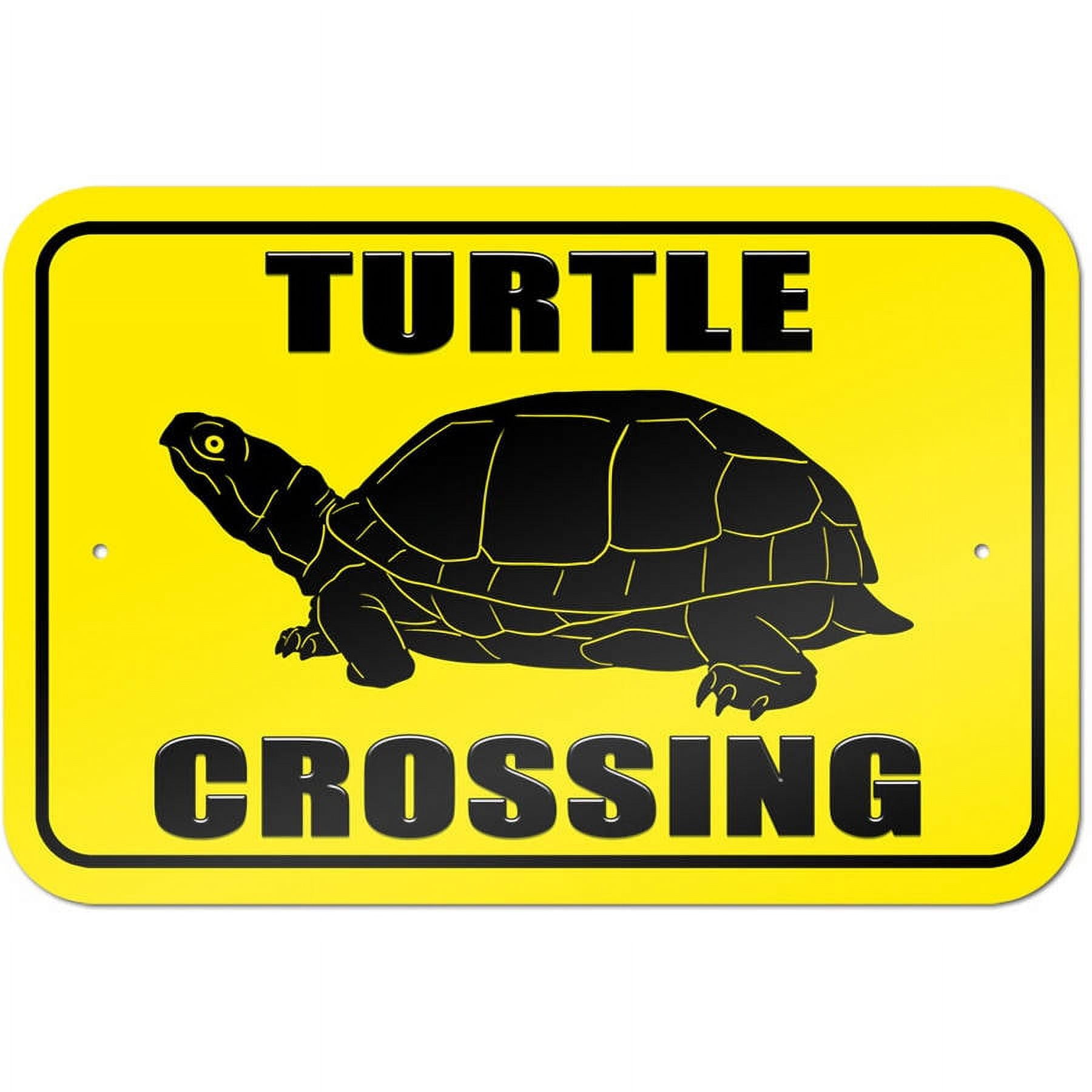Turtle Crossing Sign - Walmart.com