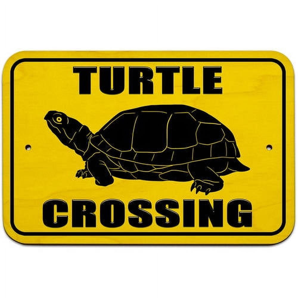 Turtle Crossing Sign - Walmart.com