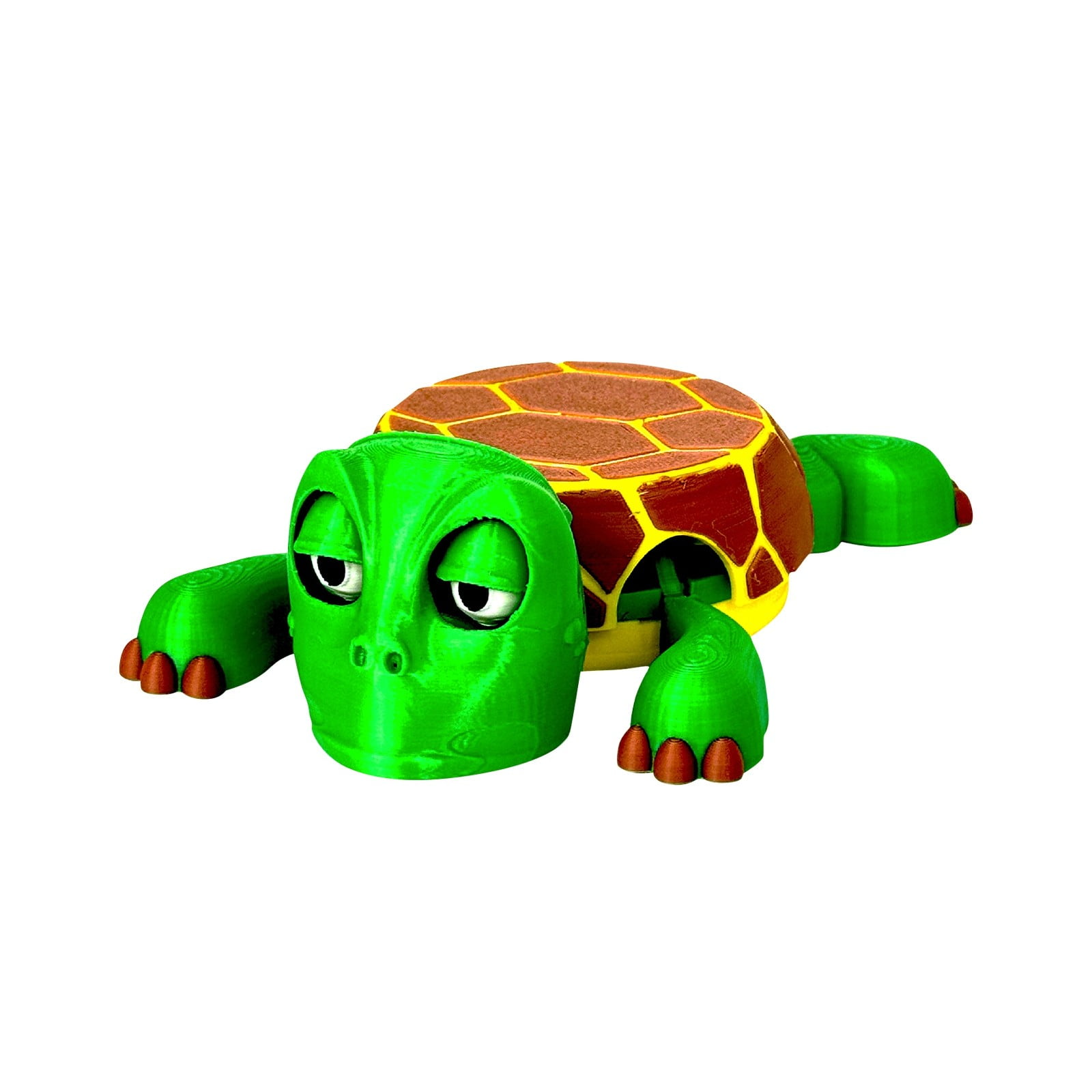 Funny Open-Eyed Turtle Coaster - 3D Printed Cup Holder with Liftable ...