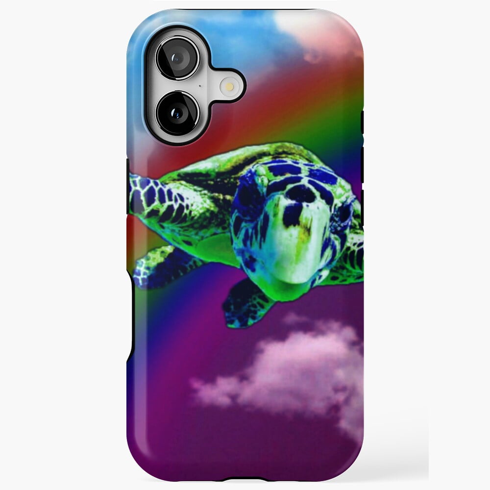 Turtle Day Color Burst Marine Ocean Celebration for iPhone 17 16 15 14 ...