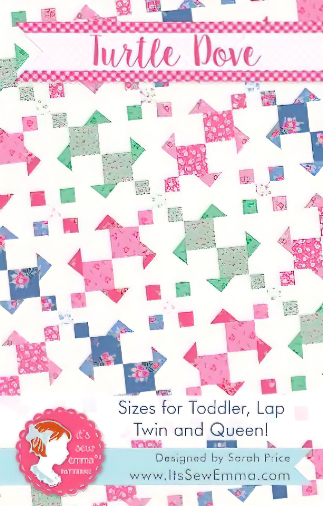 Turtle Dove Quilt Pattern by It's Sew Emma - Walmart.com