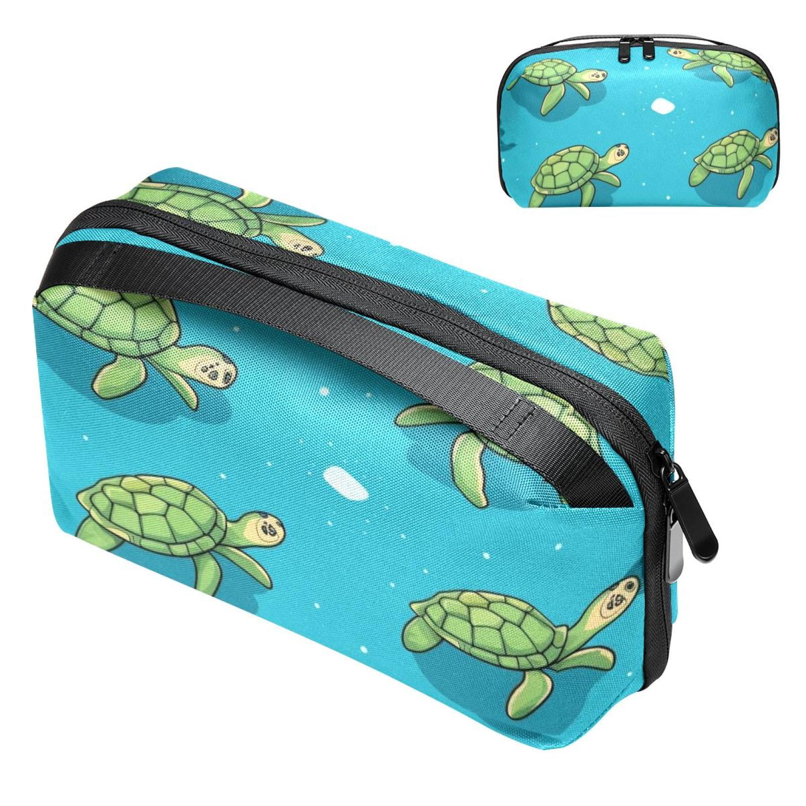 Turtle Electronic Organizer Travel Case, Oxford Fabric Waterproof PC ...
