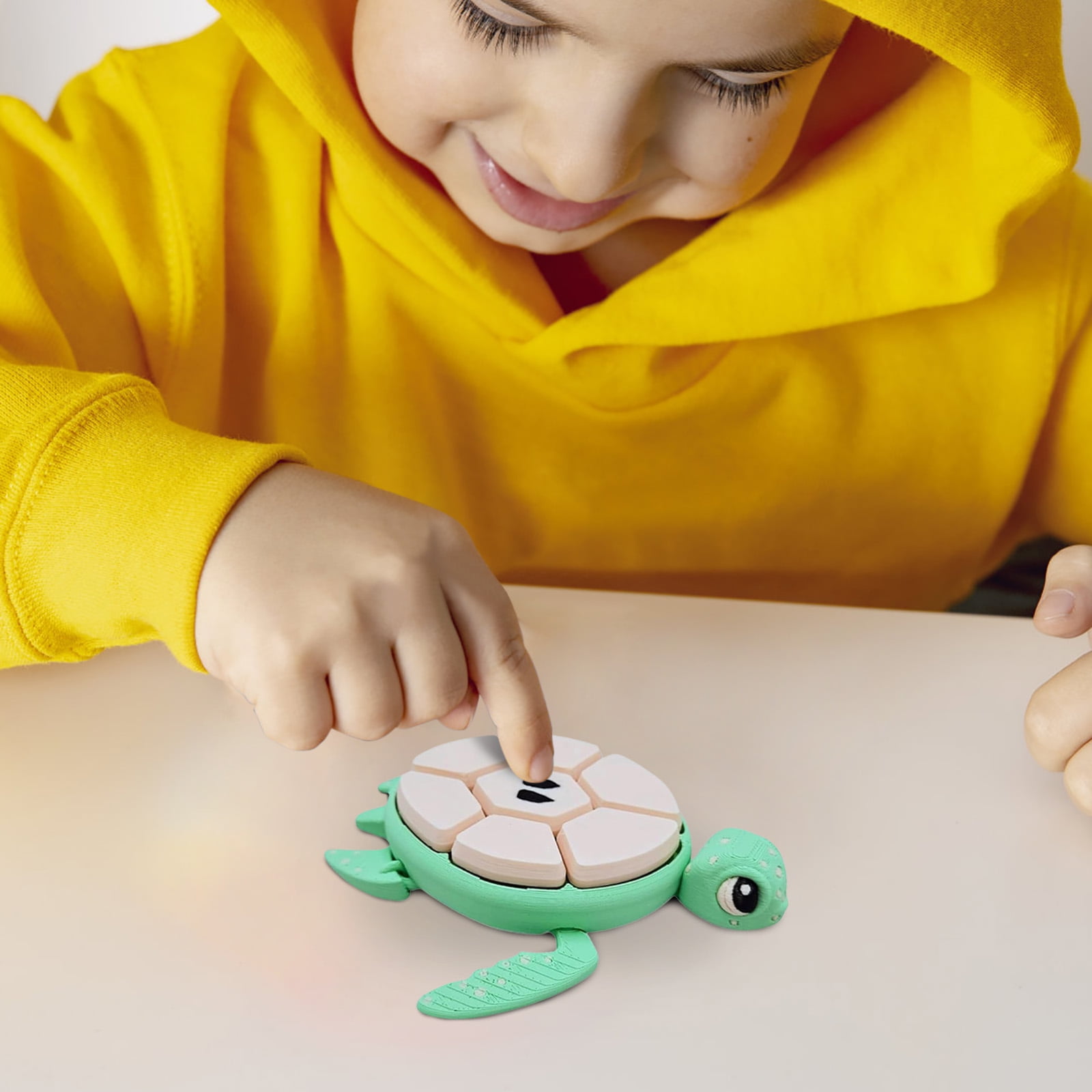 Turtle Fidget Clicker, Desk Accessory and Keychains for Teens and ...