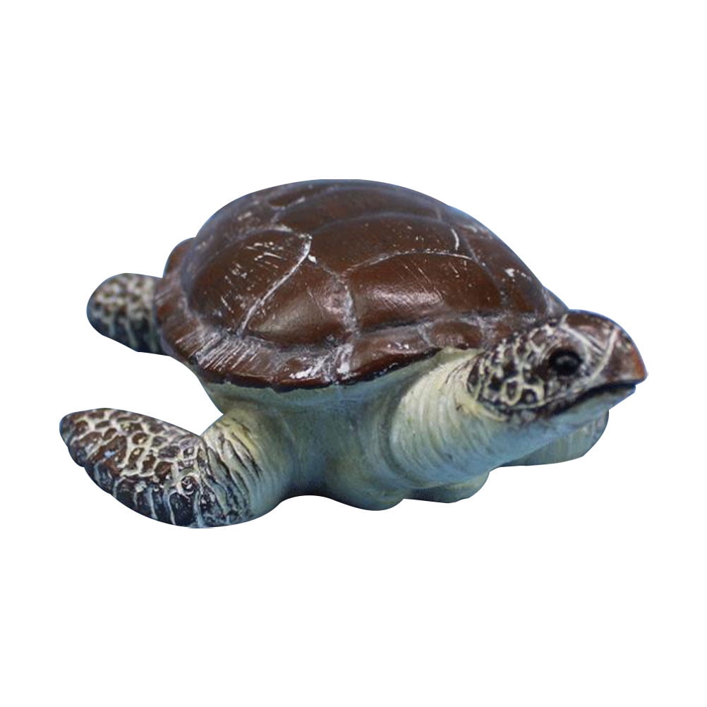 Turtle Figurine Photographed Prop Frog Garden Ponds Small Fish Aquarium ...