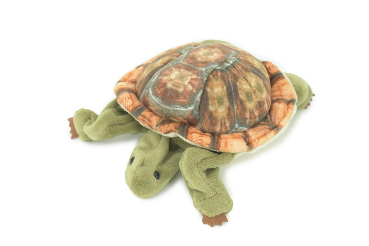Turtle Finger Puppet, Very Nice Plush Tortoise, Stuffed Reptile ...