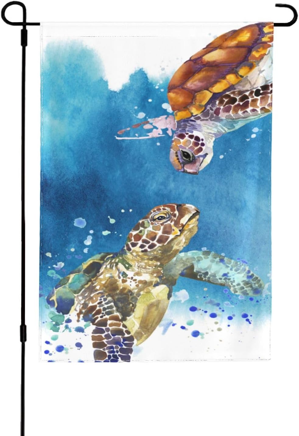 Turtle Garden Flag Vertical Double Sided 12x18inch Sea Turtle Small ...