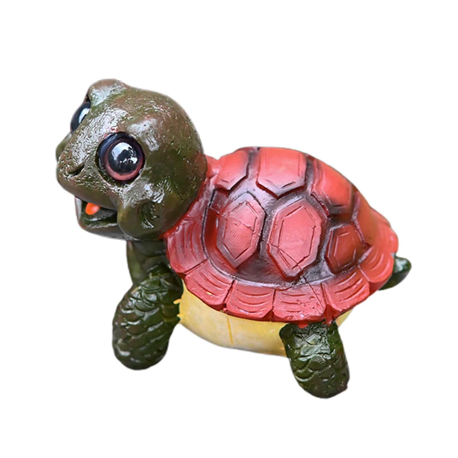 Turtle Garden Statue Resin Turtle Tabletop Ornament Cartoon Turtle ...